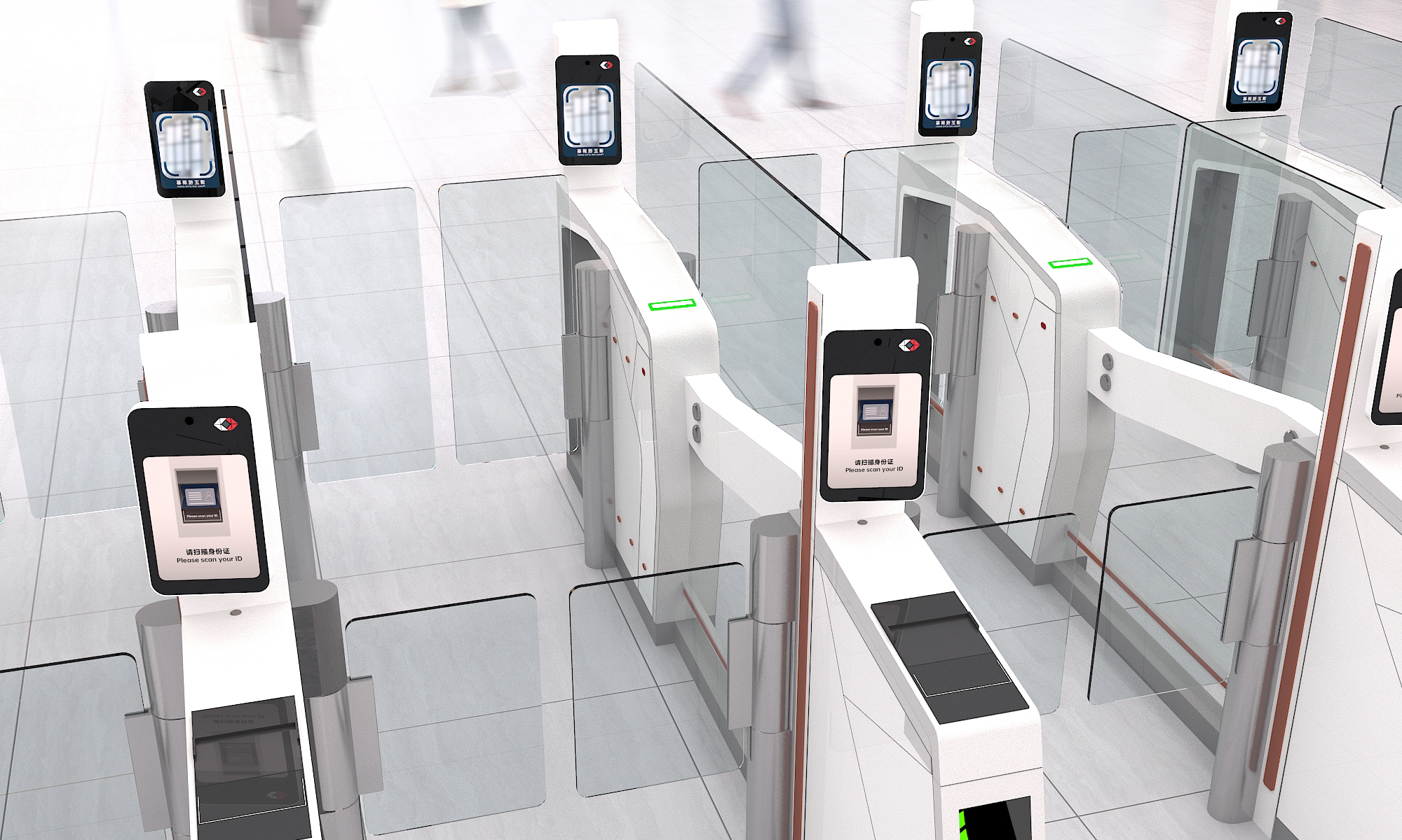 CAMBAUM / 安检验证闸机系统